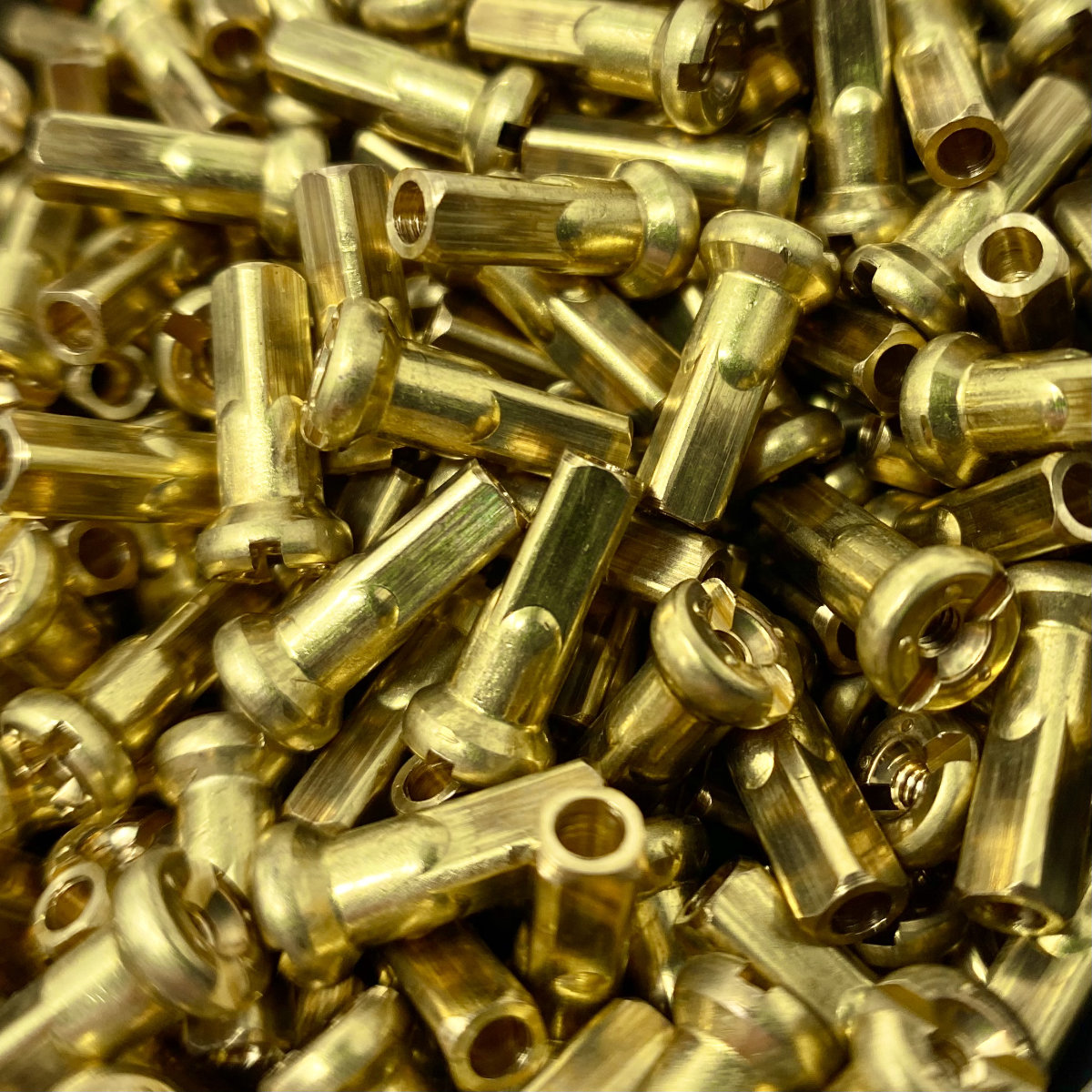 SIMWORKS Raw Brass Nipple – SimWorks Online Store